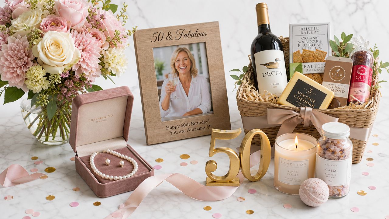 Gift Ideas for 50th Birthday for Woman: 7 Perfect Presents – Online ...