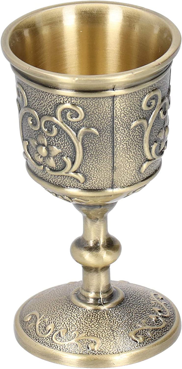 Buy King's Royal Chalice Cup, Chalice Goblet, Bronze Practical ...