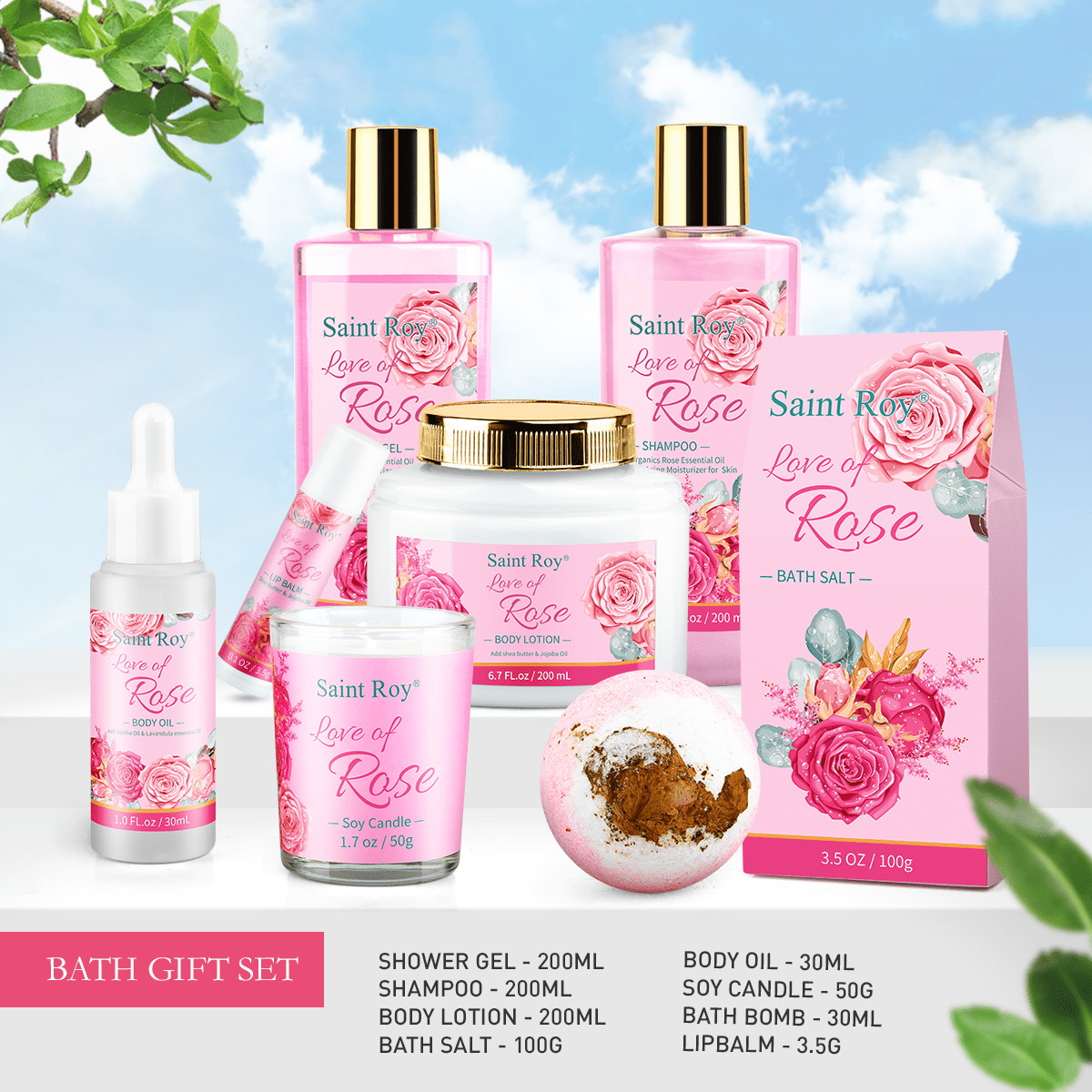 Buy Spa Riviera Rose Spa Set in Canada FOR Christmas, Birthday ...