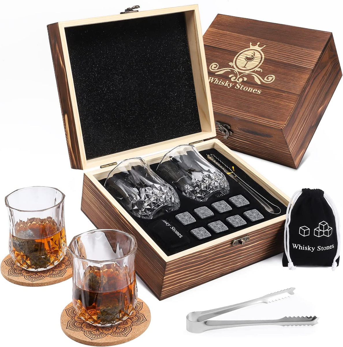 Buy Whiskey Stones and Glasses Gift Set in Canada FOR Christmas ...